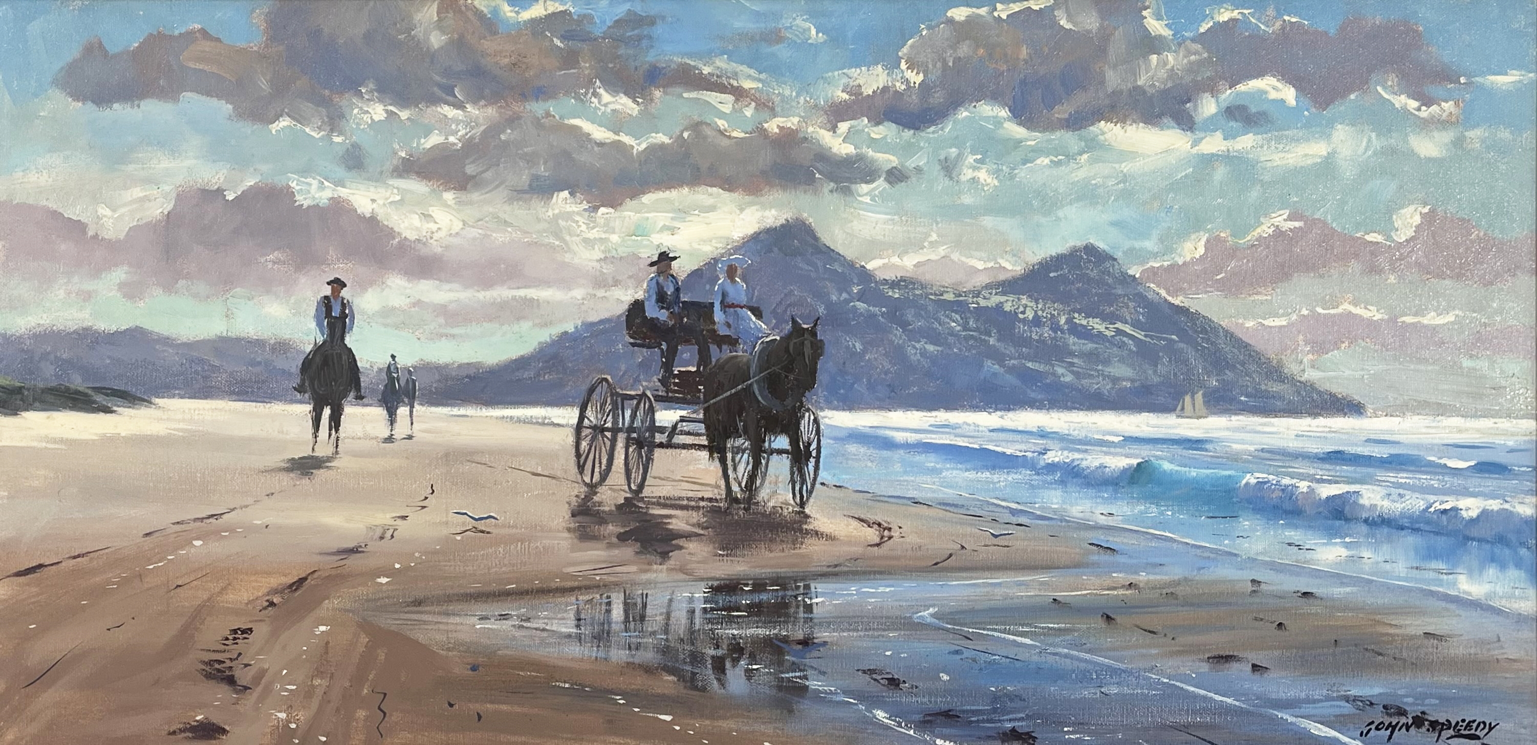 John Speedy | The Morning Run | MutualArt
