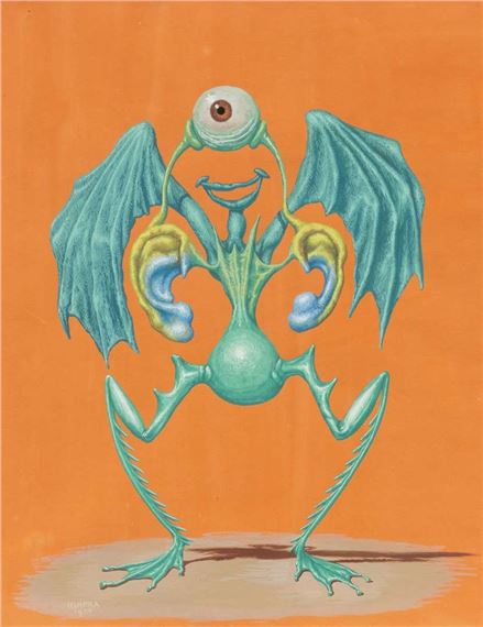 Johfra Bosschart | 'Witches sabbath' (1972) | MutualArt