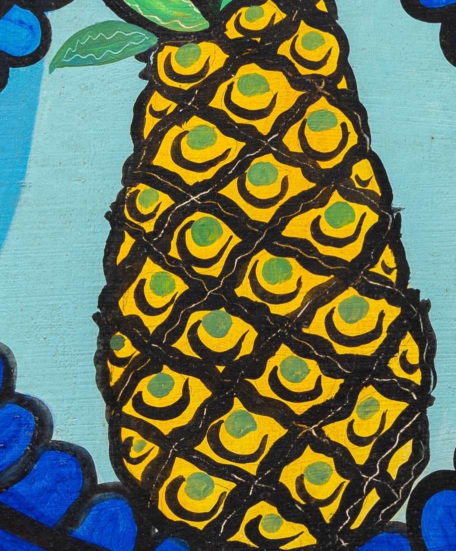 Amelia Peláez | Still-life with the pineapple (1964) | MutualArt