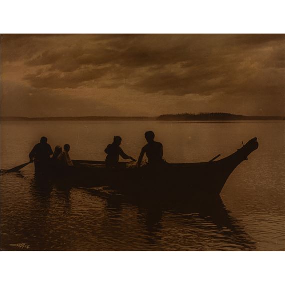 Edward S. Curtis | Homeward (1898) | MutualArt