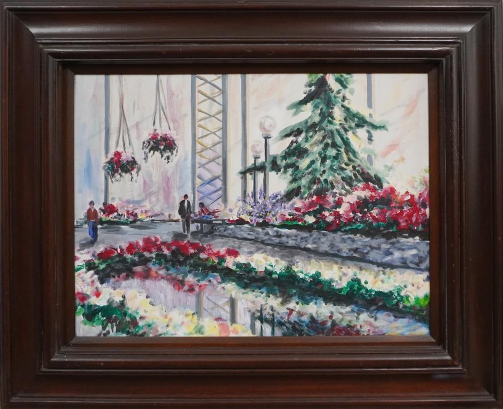 Samuel Dixon | Flower Market | MutualArt