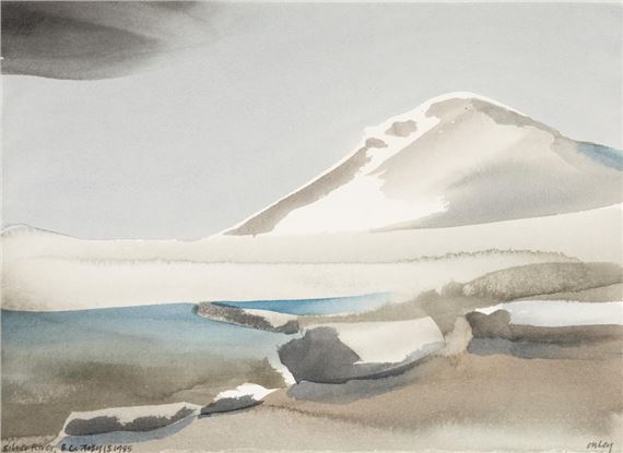 Toni Onley | Silver River, BC (1985) | MutualArt