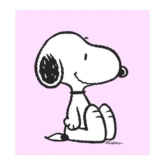 Charles Schulz | Snoopy: Pink | MutualArt