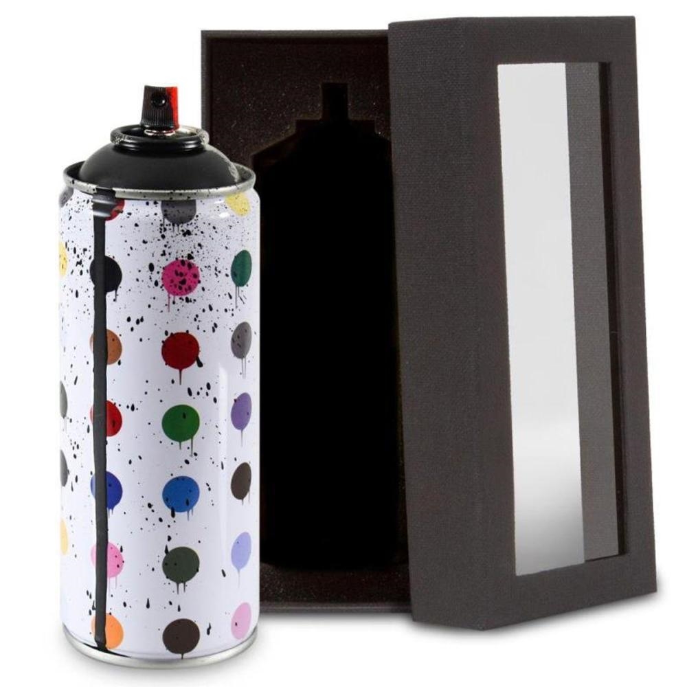 Mr. Brainwash | Hirst Dots (Black (2020) | MutualArt