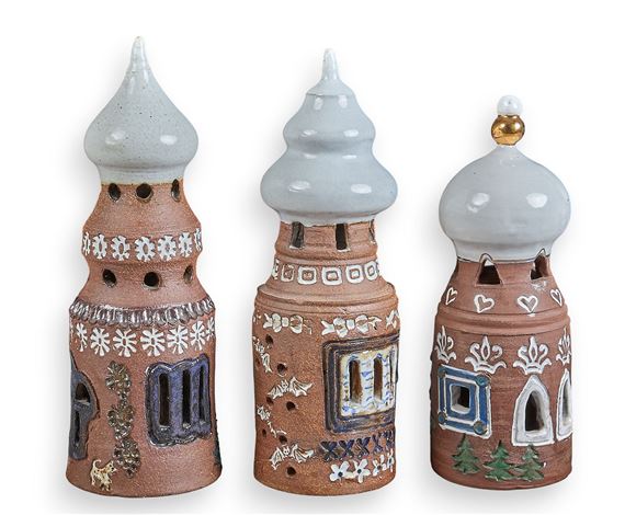 Nancy Pawel | 3) Nancy Pawel Christmas Castles (1997) | MutualArt