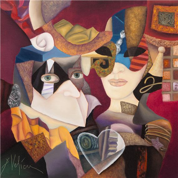 Petre Velicu | Carnival in Paris (2021) | MutualArt
