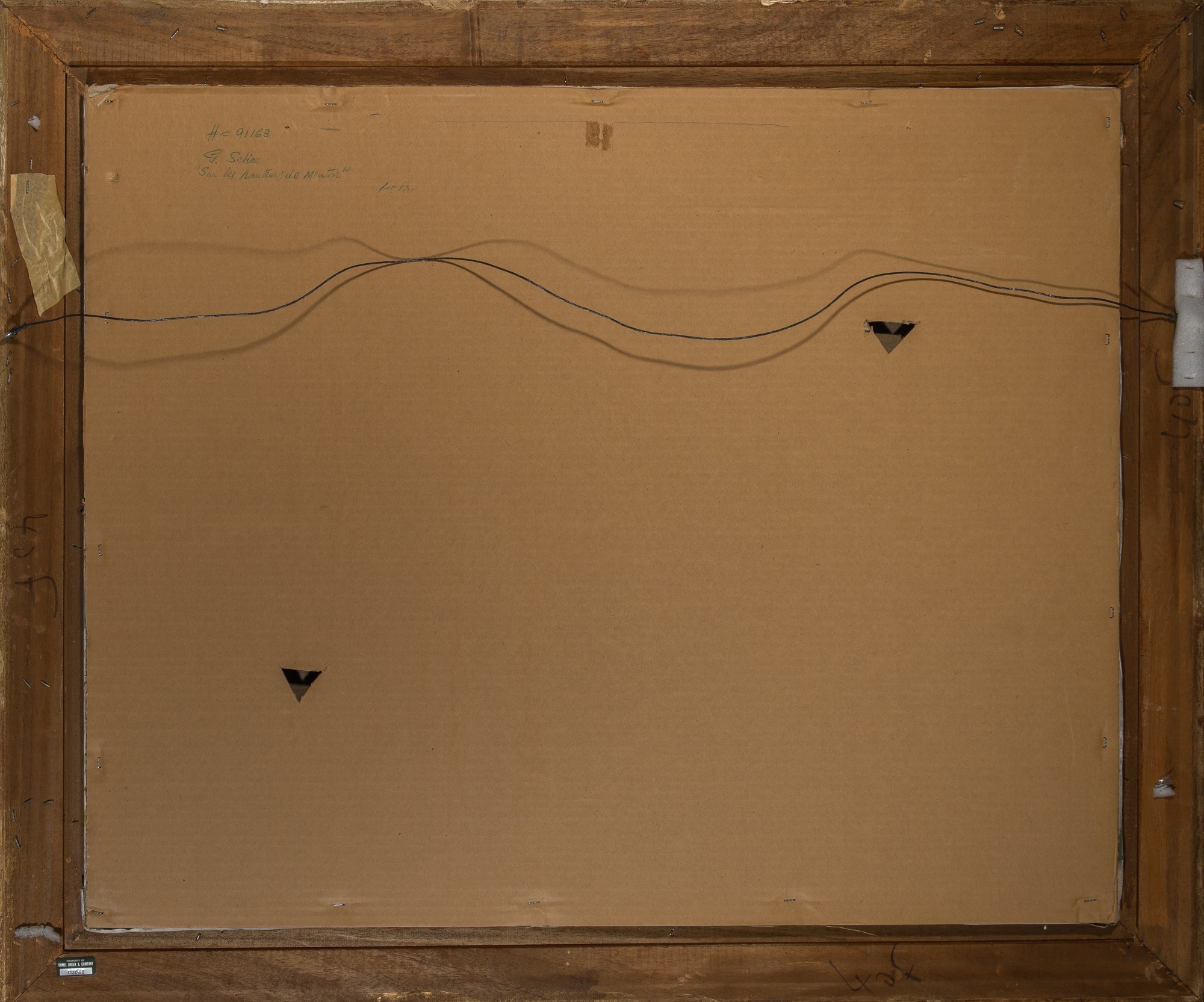 Gaston Sébire | Sur les hauteurs de Menton (1920 - 2001) | MutualArt