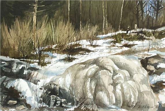 Robert Percival | Frozen Snow (1983) | MutualArt
