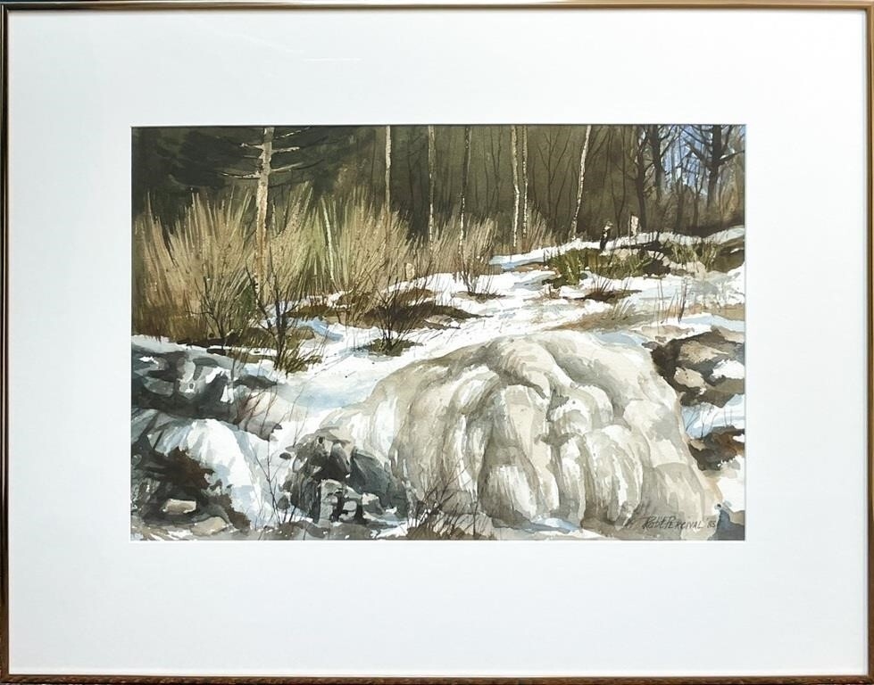 Robert Percival | Frozen Snow (1983) | MutualArt