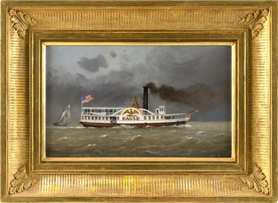 Fred Pansing | Portrait of the sidewheeler Eagle (1818) | MutualArt
