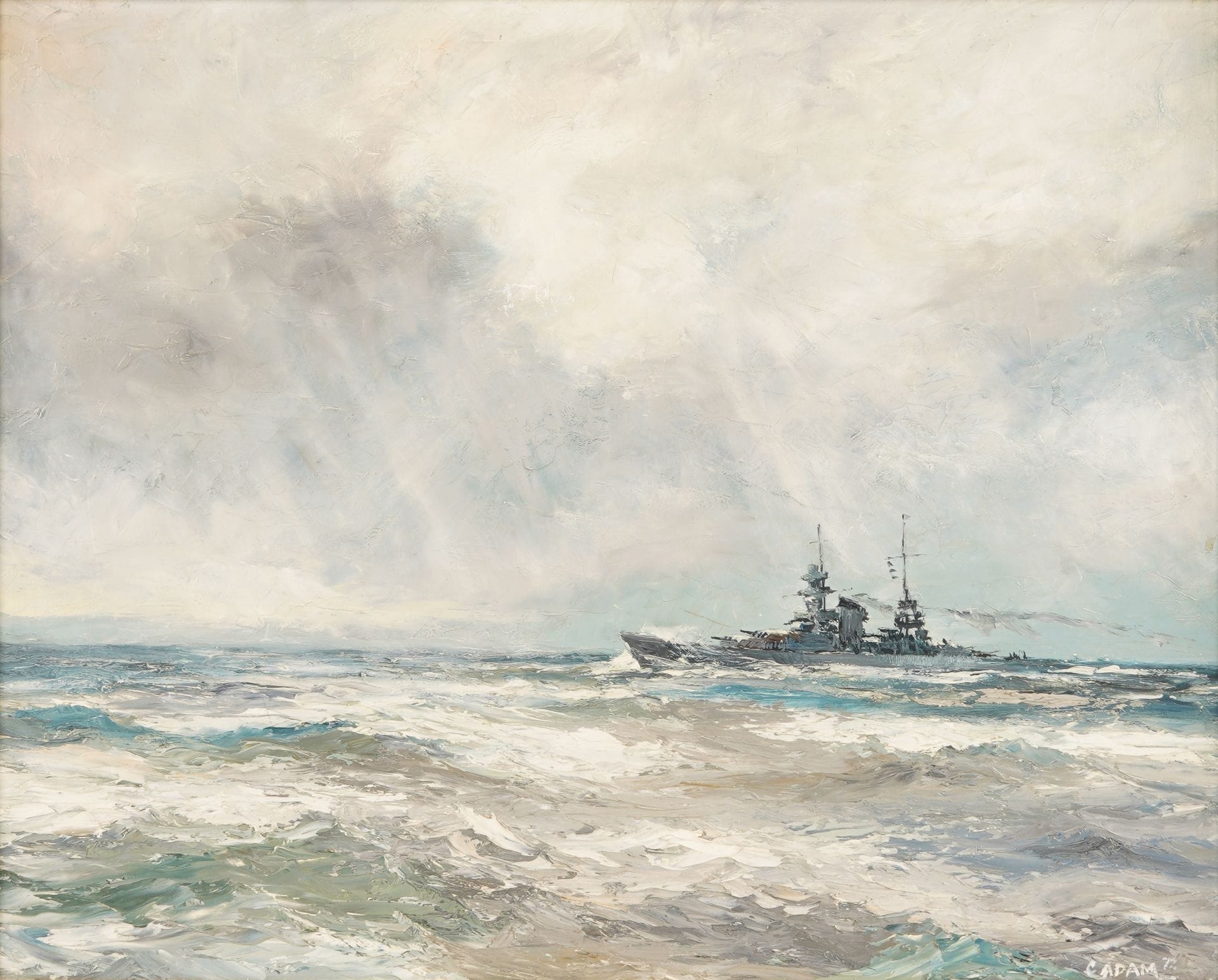 Carlo Adam | The Bismarck (German battleship 1940 | Compare similar ...