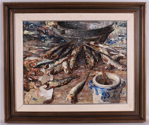 Bert Schaap | Haringkraken/pekelen (20) | MutualArt
