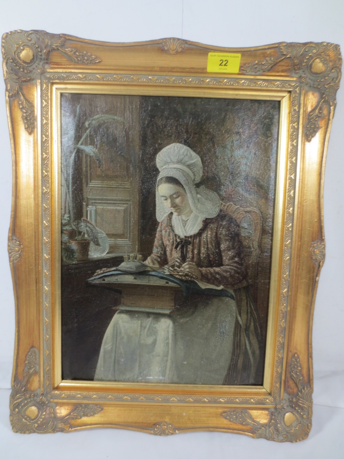 Jean Daniel Stevens | The Lacemaker (1850 - 1920) | MutualArt
