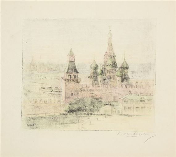 Louis Van Engelen | Collection of 59 etchings | MutualArt