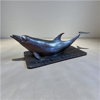 Gillie & Marc Schattner | Love the Dolphin | MutualArt