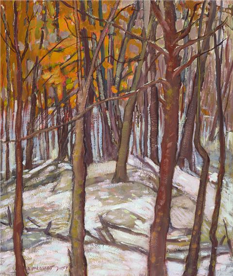 Aileen Plaskett Duffy | Winter Woods | MutualArt