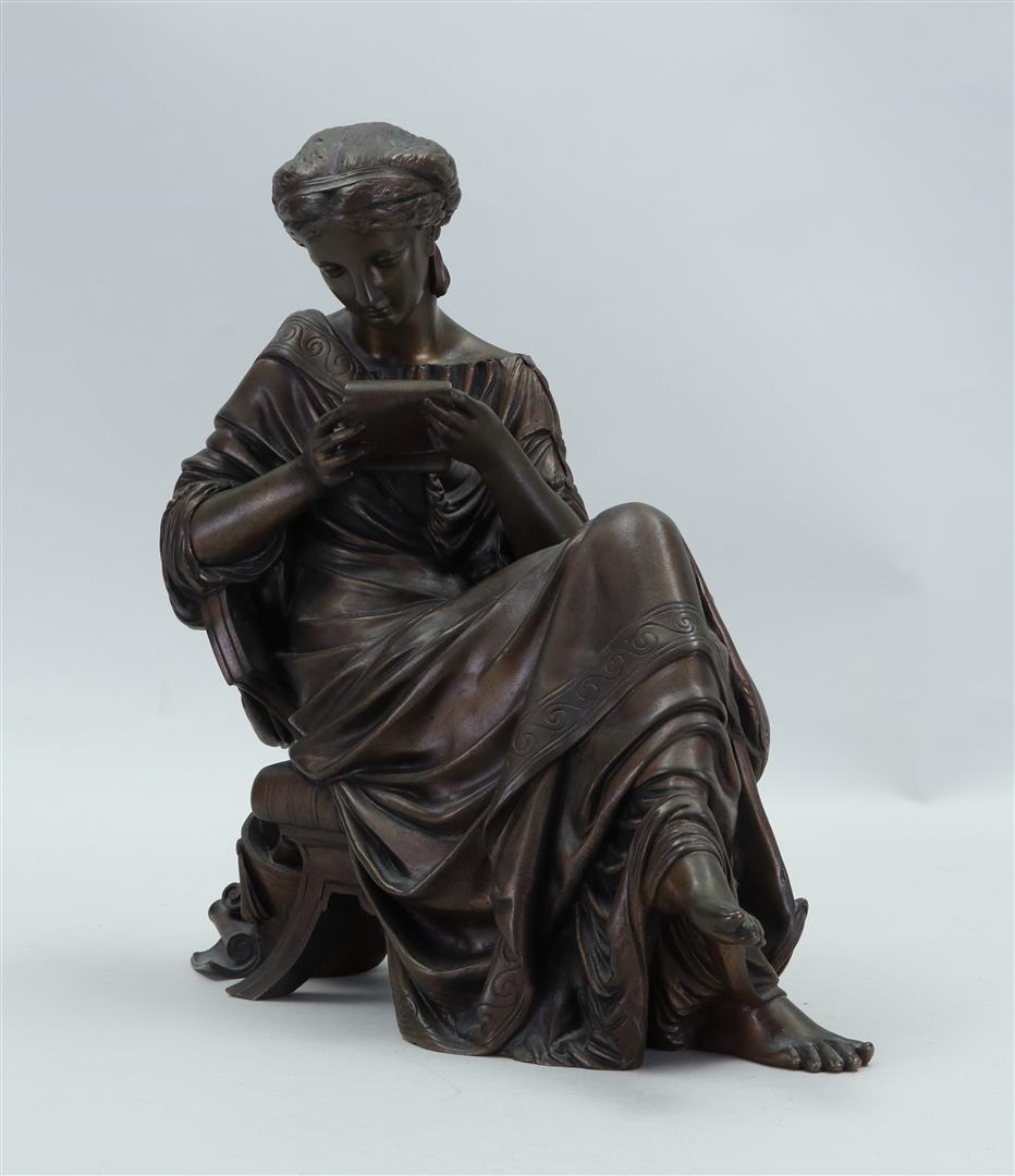 Pierre-Alexandre Schoenewerk | La Liseuse (1880) | MutualArt