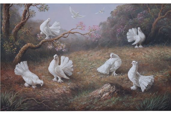 Adam Lay | WHITE DOVES (1989) | MutualArt