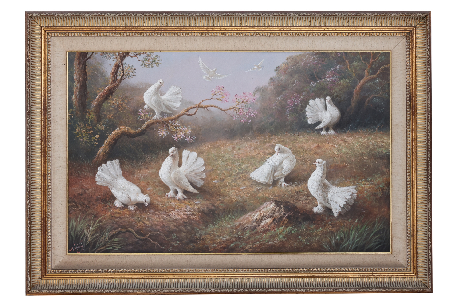 Adam Lay | WHITE DOVES (1989) | MutualArt