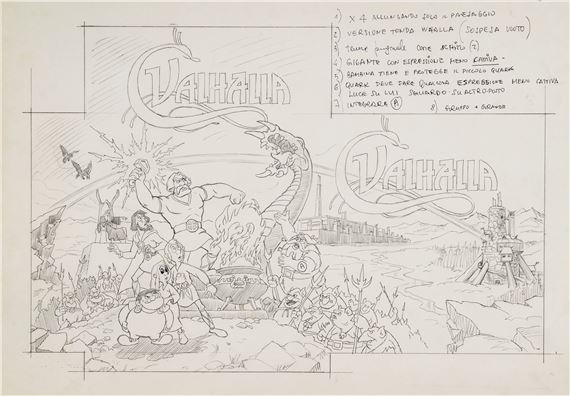 Bruno Napoli | Valhalla (1986) | MutualArt