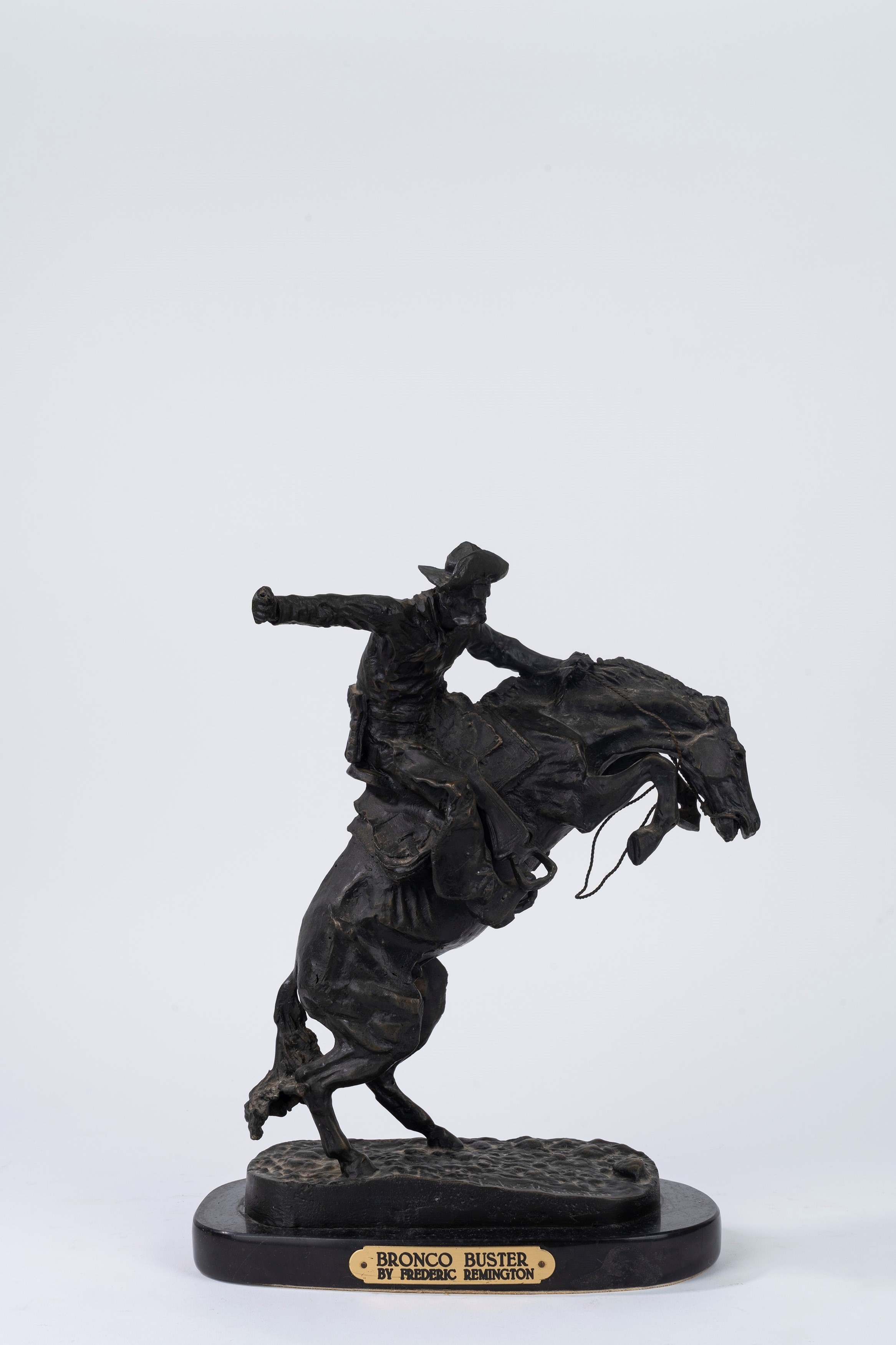 Frederic Remington | Bronco Buster | MutualArt