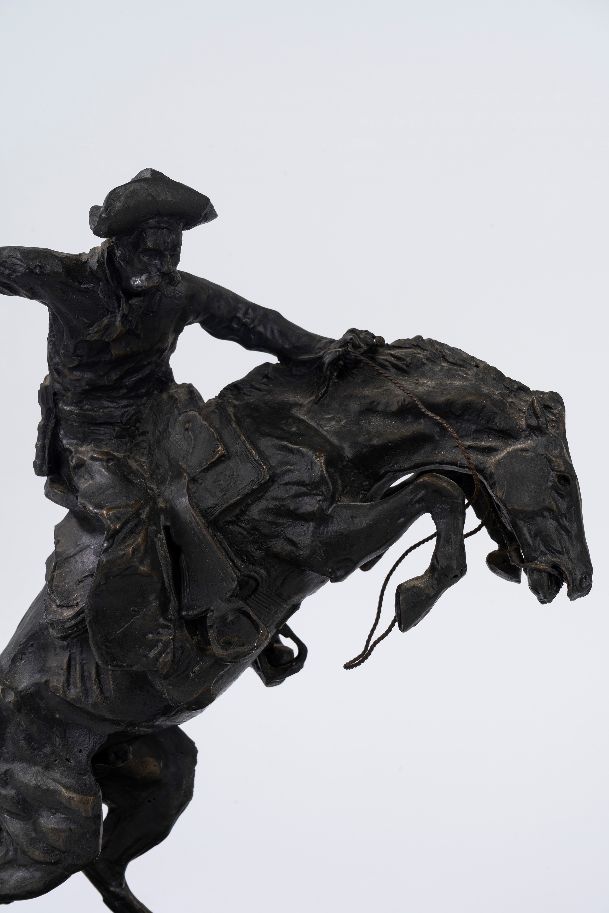 Frederic Remington | Bronco Buster | MutualArt