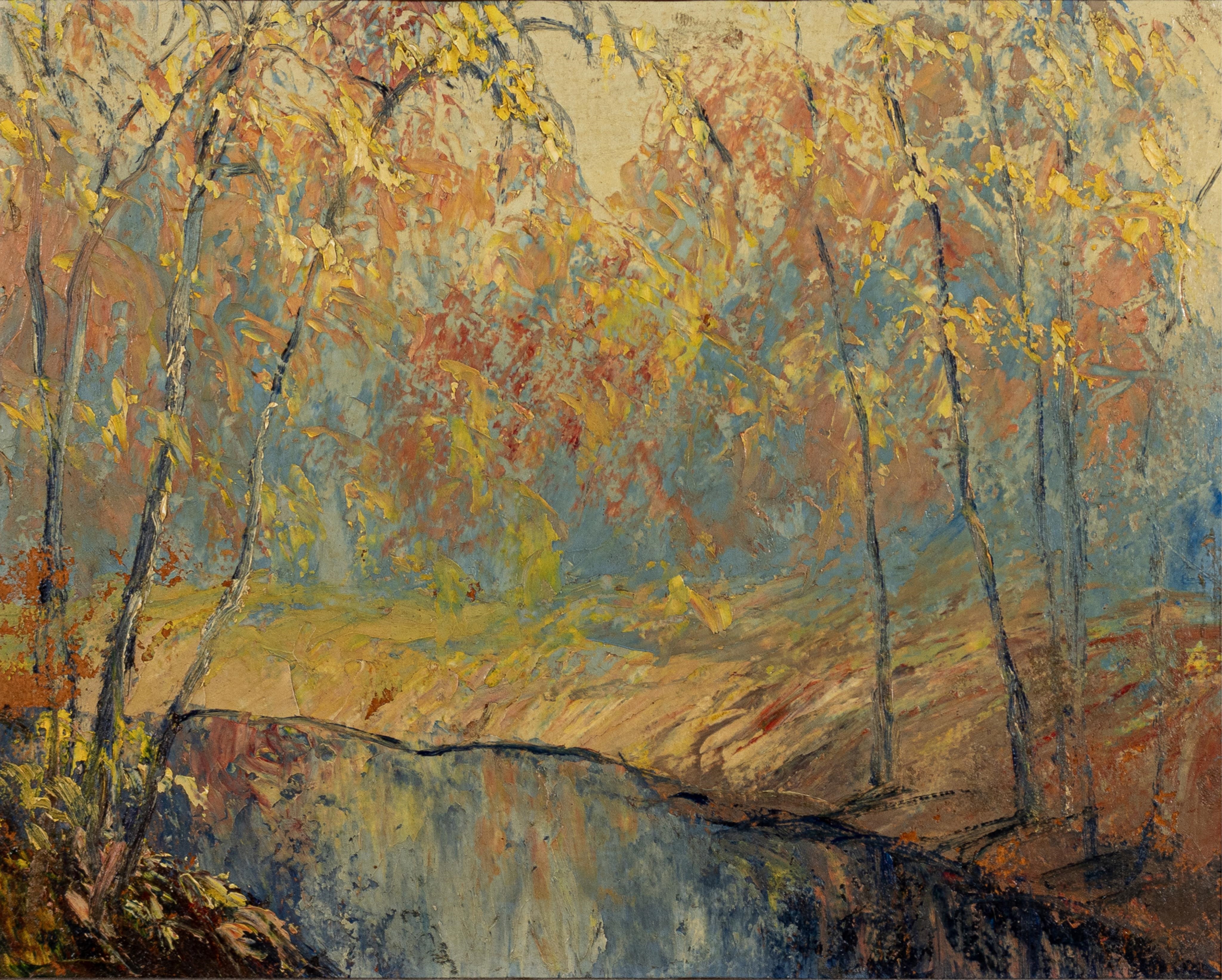 John Wesley Hardrick | Autumn Stream (1930) | MutualArt