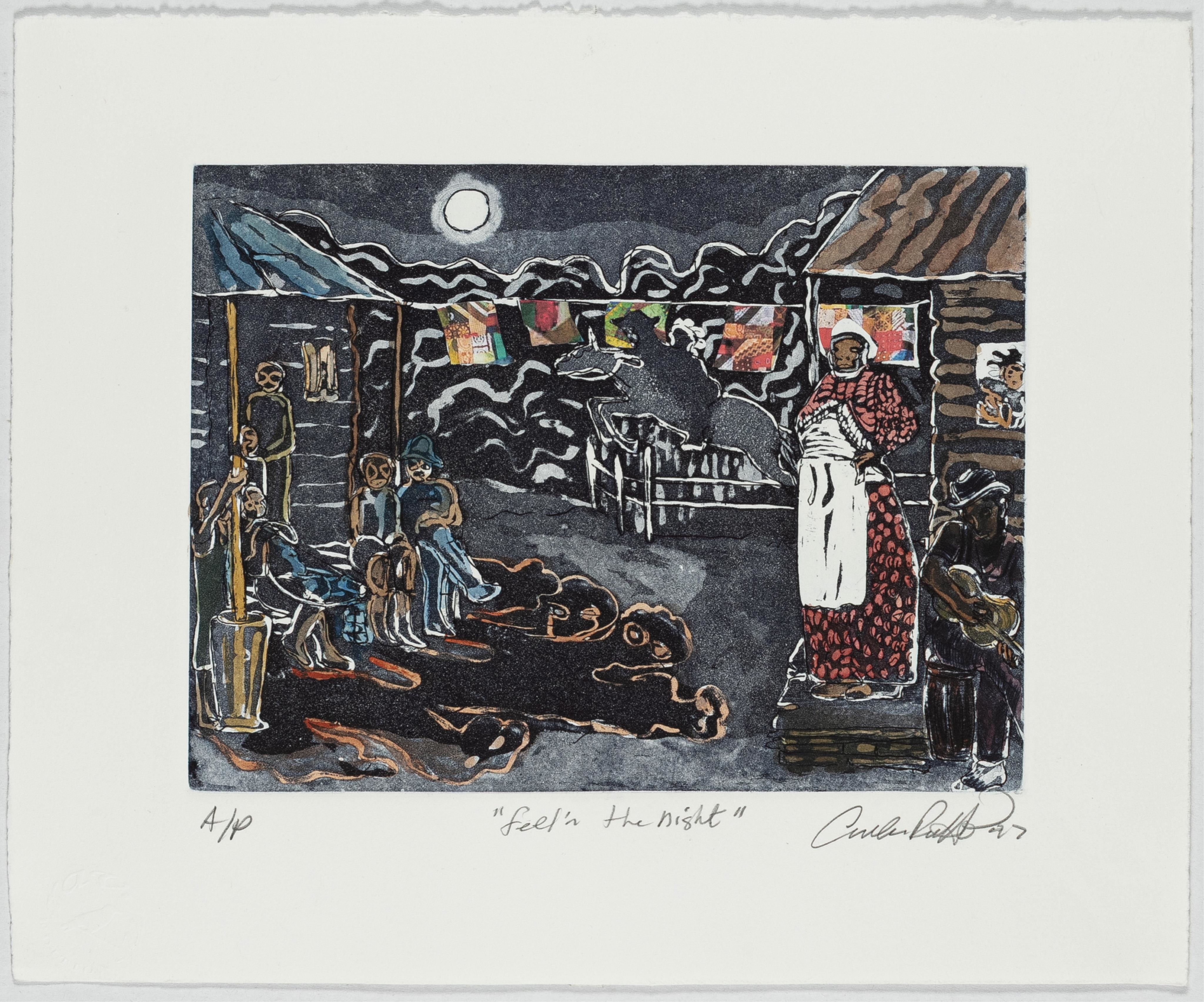 Curlee Raven Holton | Feel'n the Night (1997) | MutualArt