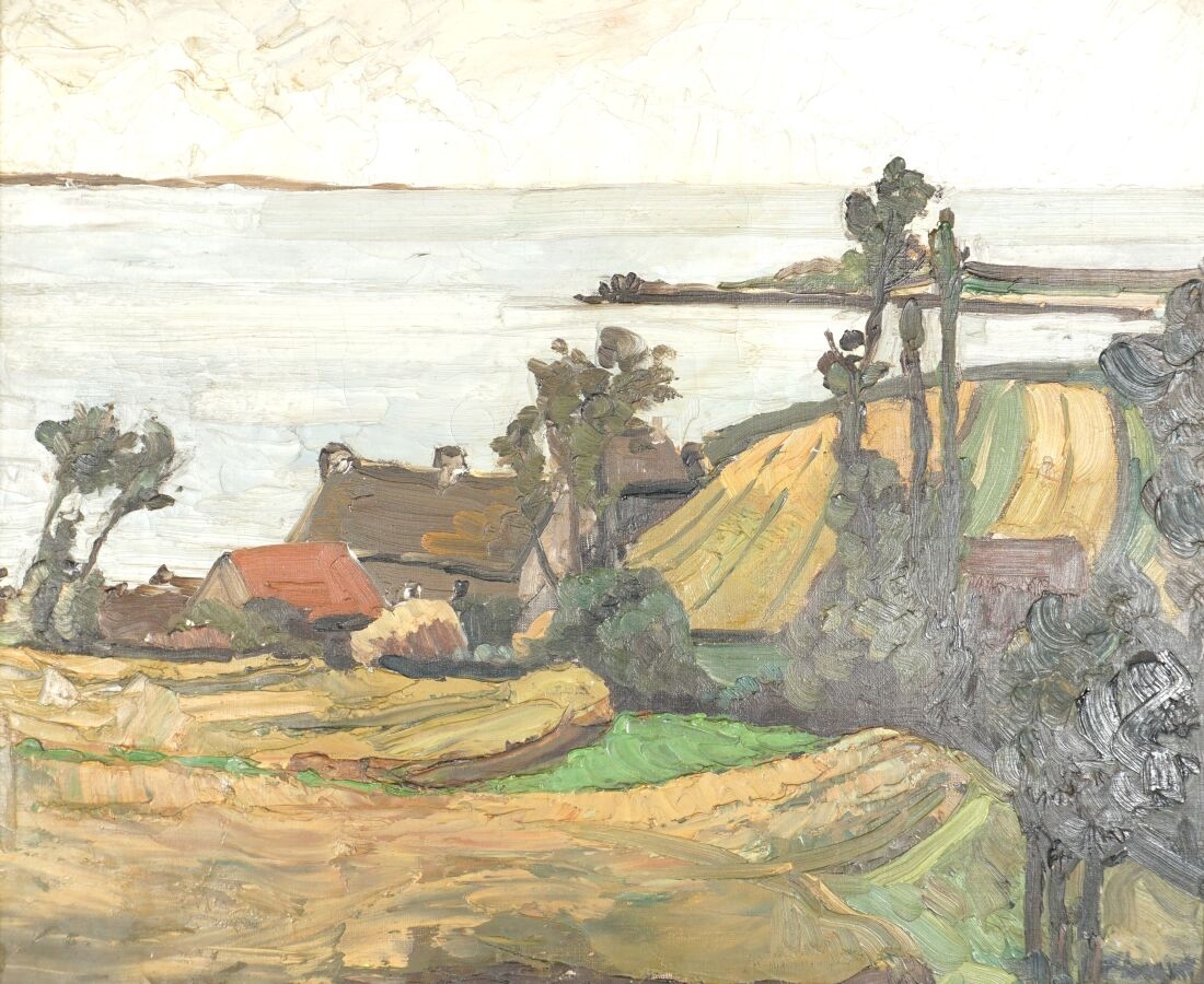 Frédéric Longuet | Chaumière au bord du golfe | MutualArt