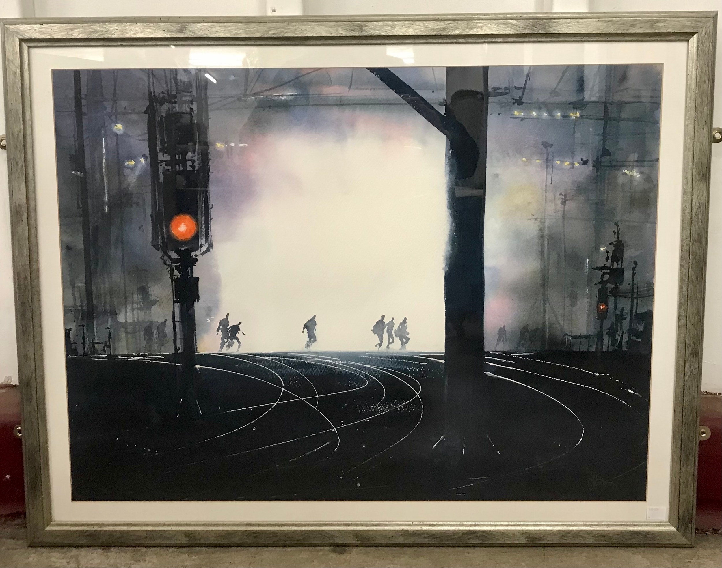 Henry Jones | Calais Railway Tracks | MutualArt