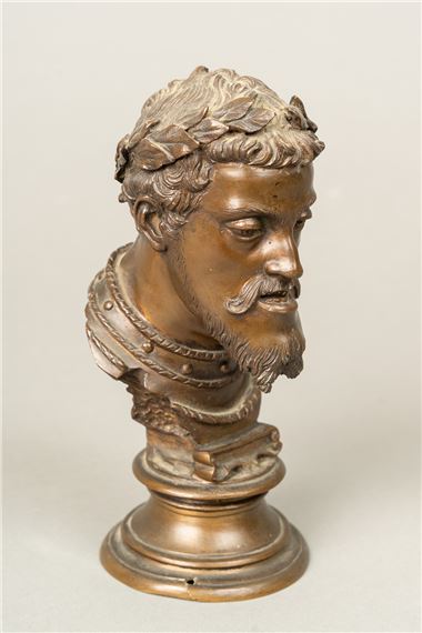 Vincenzo Gemito | portrait bust of Emperor Charles the 5.th | MutualArt