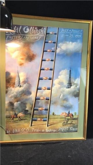 Rafal Olbinski | UNESCO Poster | MutualArt