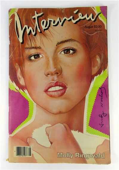 Warhol Andy | MOLLY RINGWALD INTERVIEW MAGAZINE | Artwork performance ...