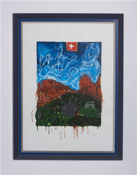 Mario Schifano | VEDUTA SVIZZERA (1997) | MutualArt