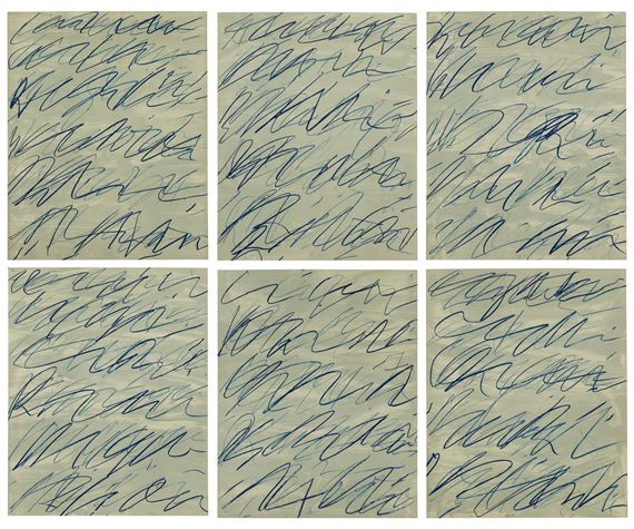 Cy Twombly | Idilli (1976) | MutualArt