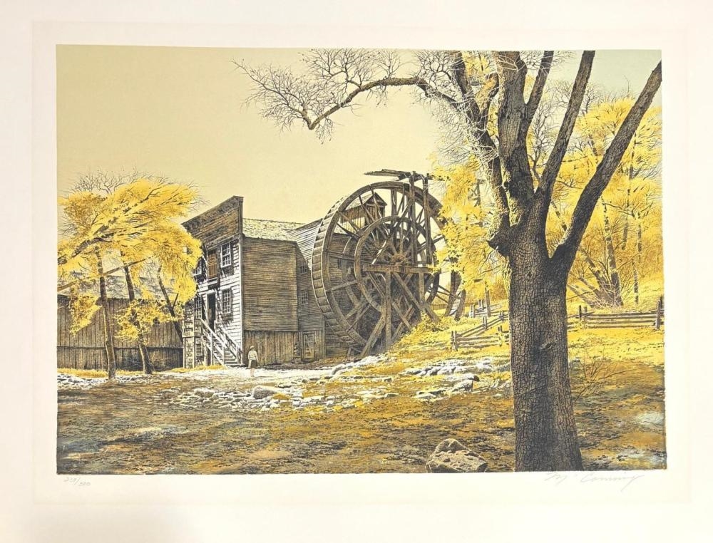 Merv Corning | Lithograph on paper | MutualArt