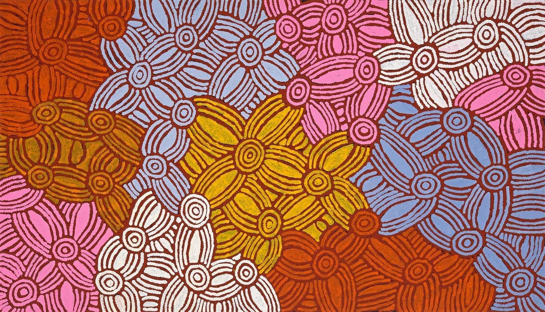 Glenys Gibson Napaltjarri | Women's Ceremony | Compare similar artworks ...