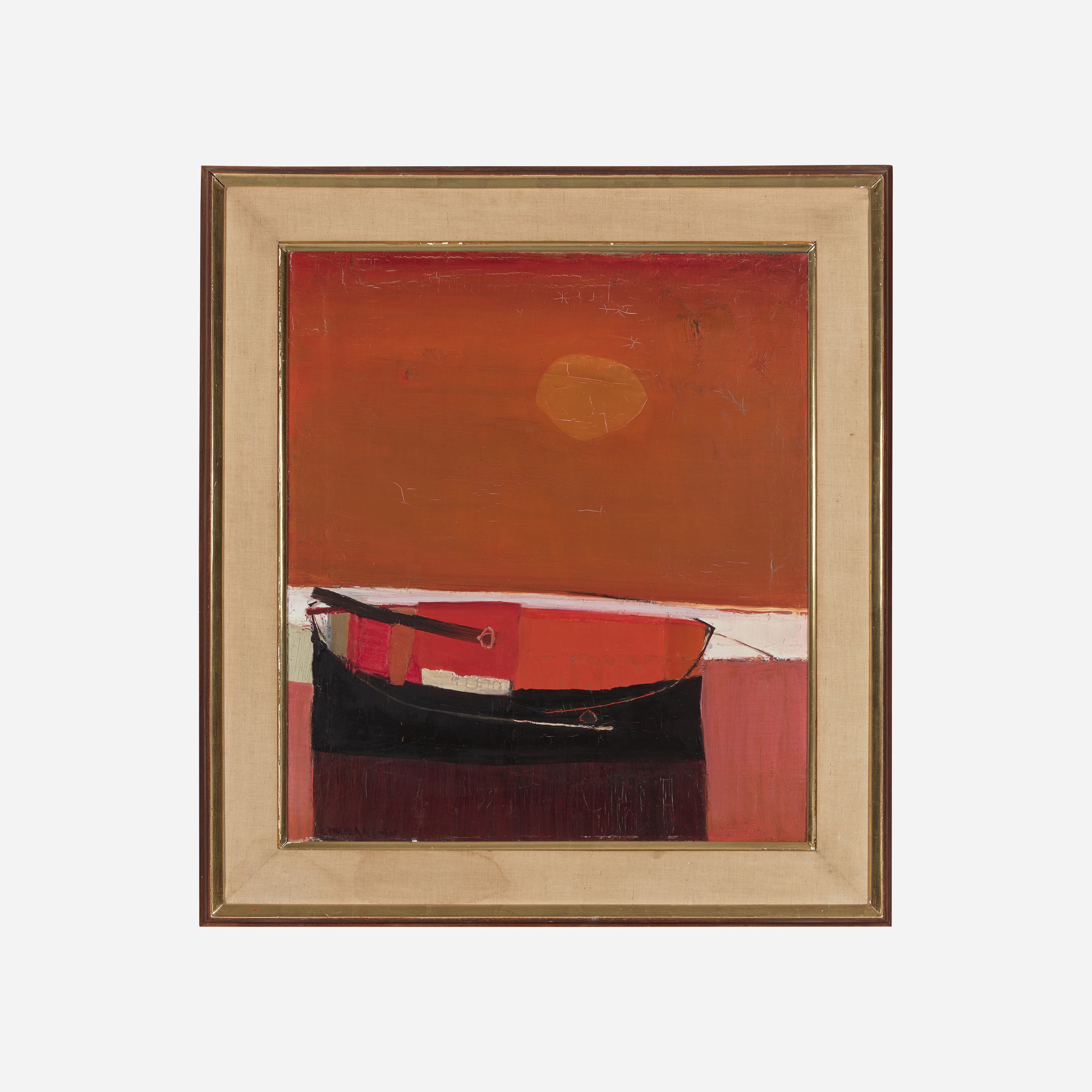 Raimonds Staprans | The Red Boat | MutualArt