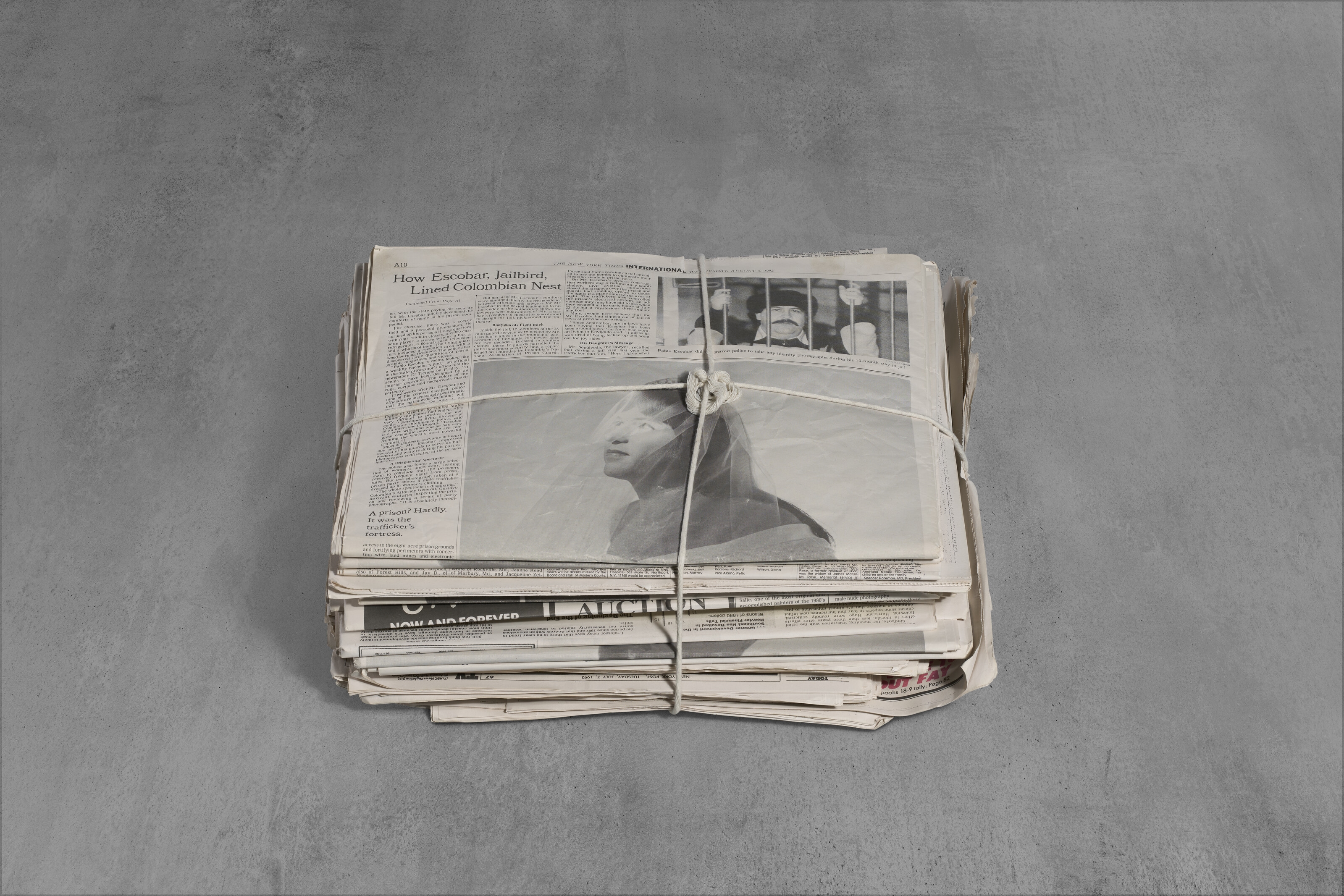 Robert Gober | Newspaper (1993) | MutualArt