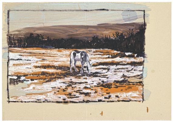 Peter Doig | Orange Forest (1999) | MutualArt
