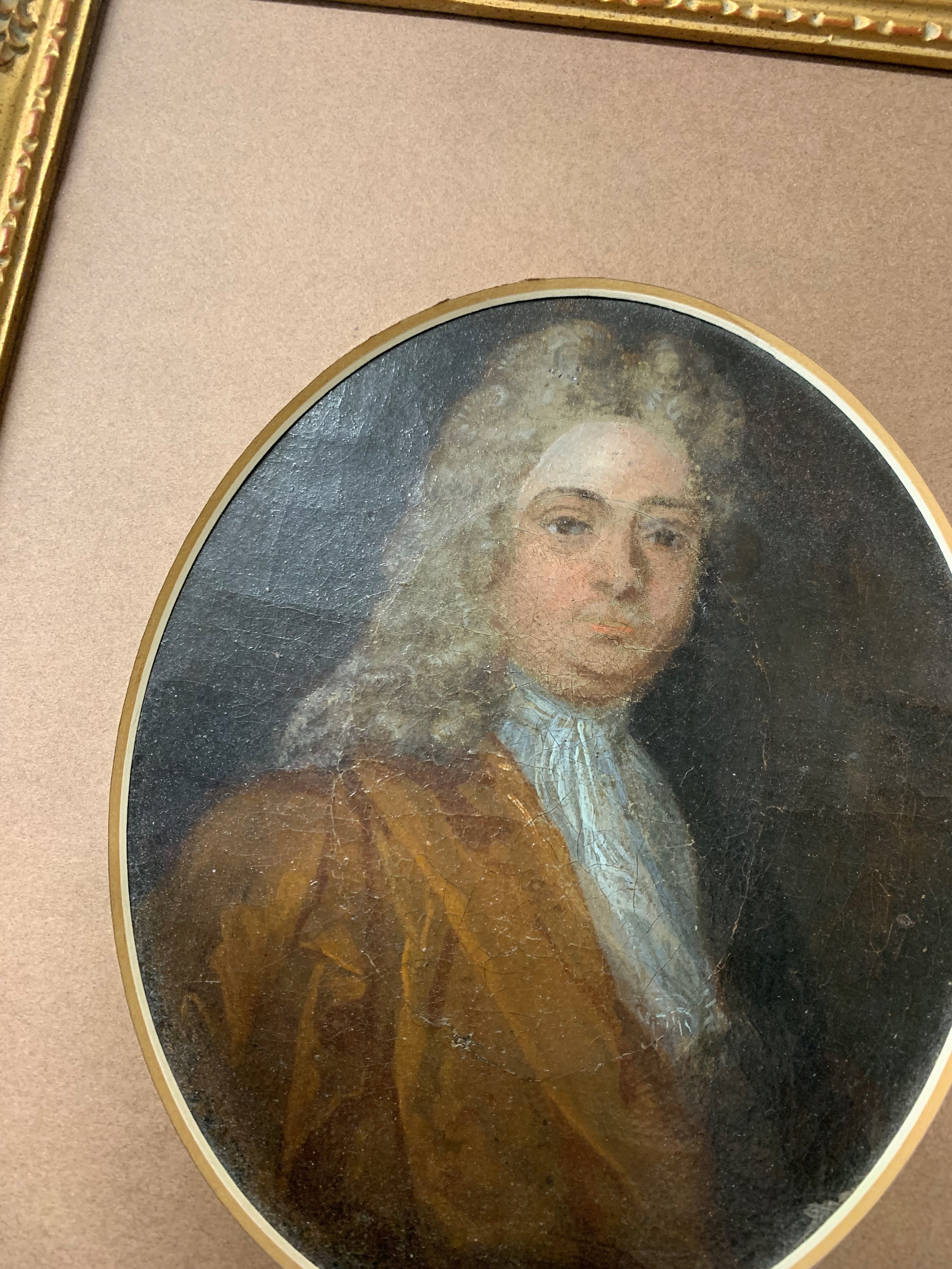 British School, 19th Century | half bust portrait of a 17th century ...