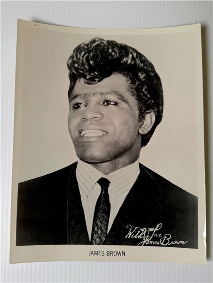 James Brown | Vintage publicity photo of James Brown (1960s) | MutualArt