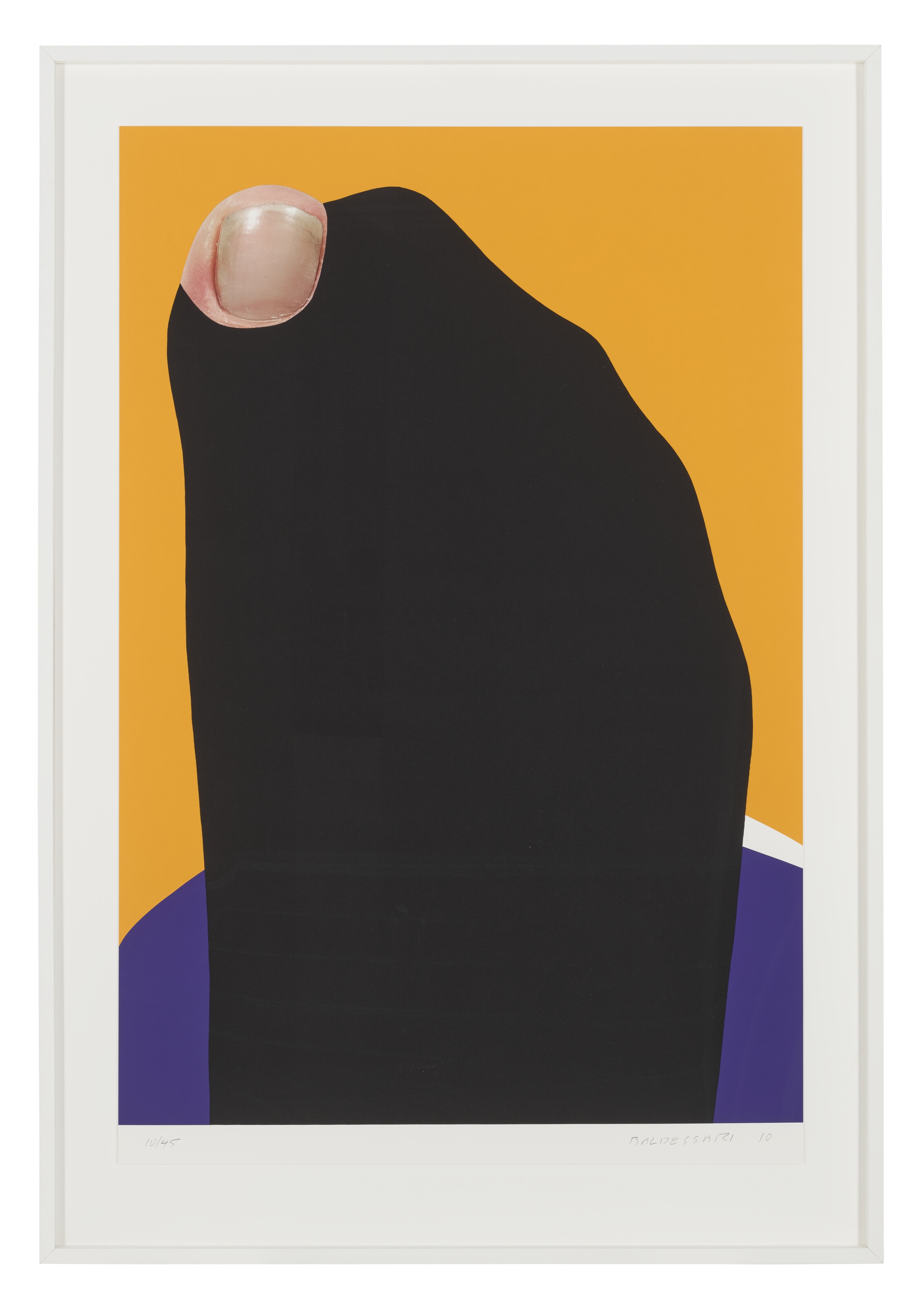 John Baldessari | Foot and Stocking (With Big Toe Exposed): five prints ...