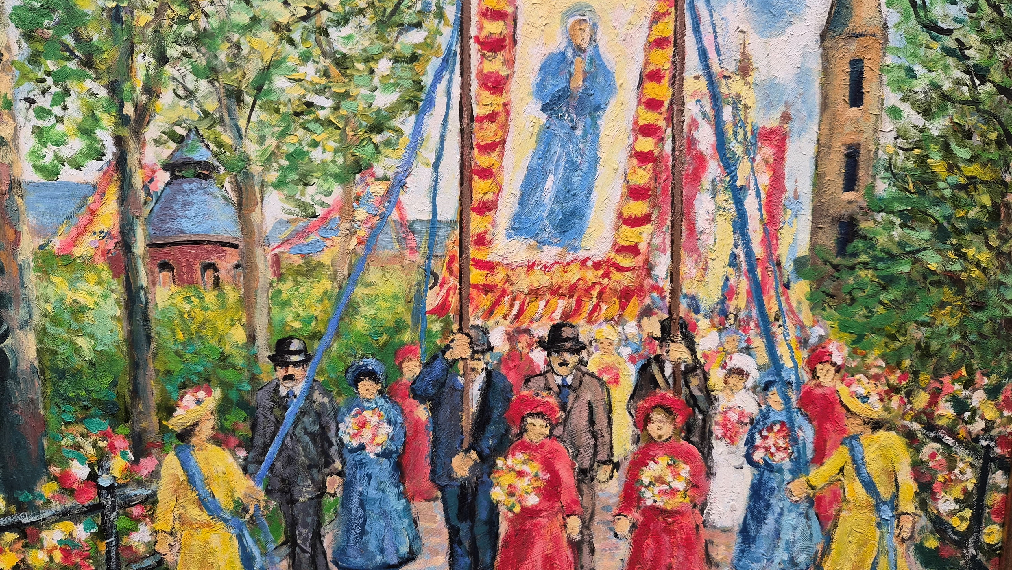 Charles Jones | Church Parade | MutualArt