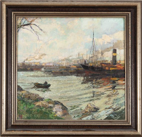 Hans Ettler | Harbour | MutualArt