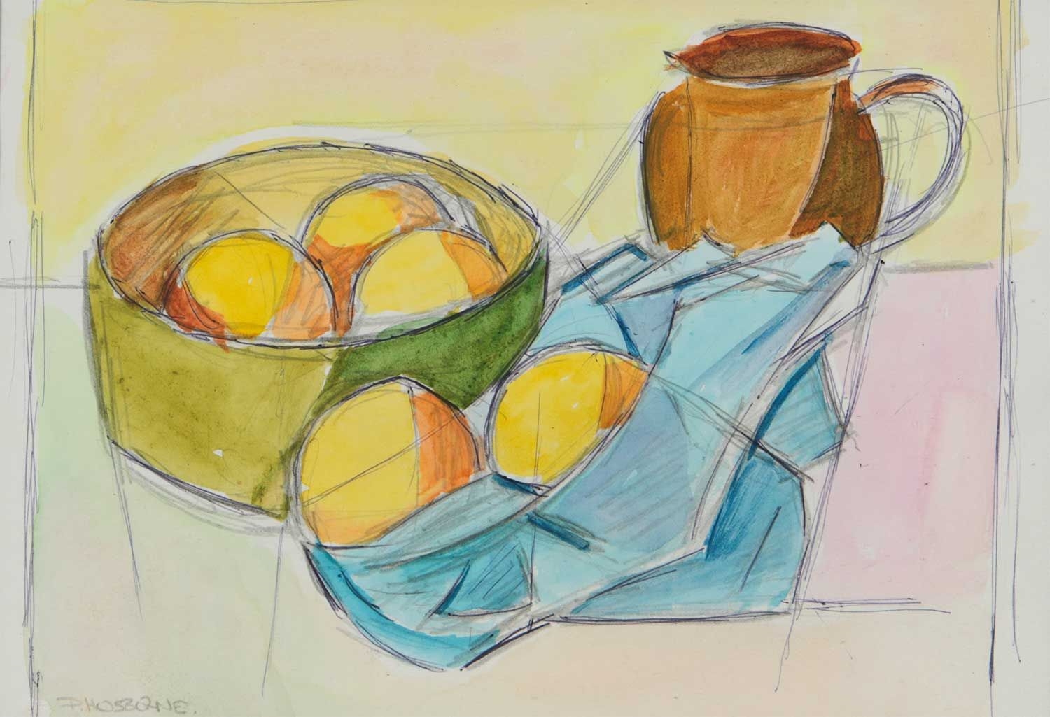 Dennis H. Osborne | TABLE TOP STILL LIFE | MutualArt