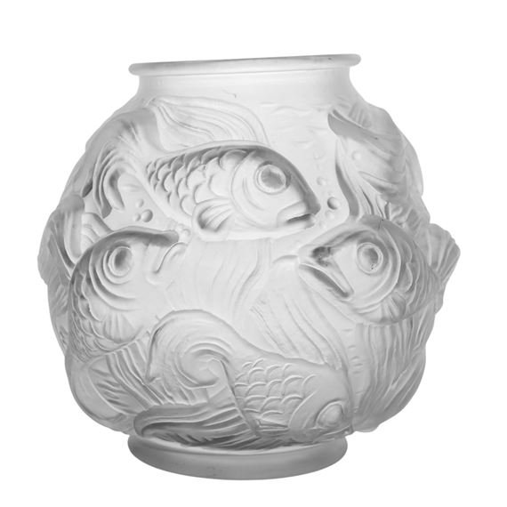 Josef Inwald | Koi Fish Glass Vase (1930) | MutualArt