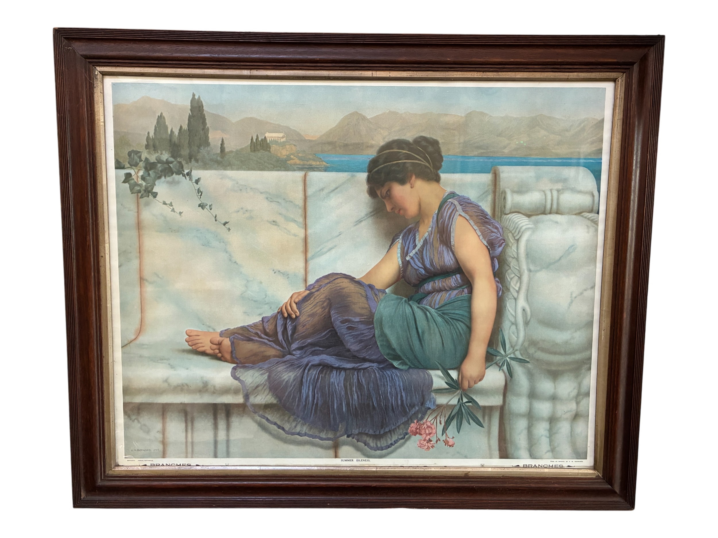 J.W. Godward | Summer Idleness | MutualArt