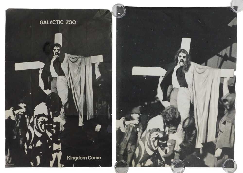 David Dave Yoell | A rare Galactic Zoo Kingdom Come poster (1971 ...
