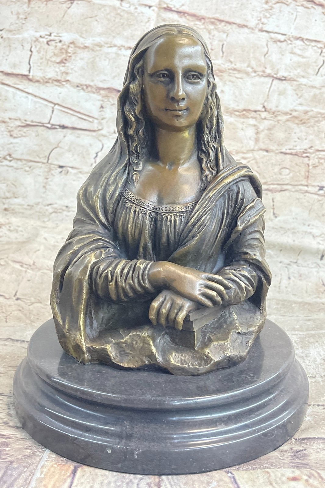 Valli | Mona Lisa Art Sculpture statue Art Deco Original Sculpture ...